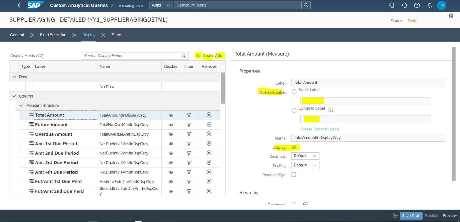 Efficient Line Item Aging Reports in S/4HANA Cloud