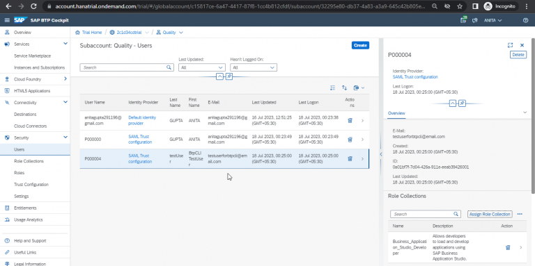 Migrate trust configuration from SAML to OIDC in BTP subaccount - ERP Q&A
