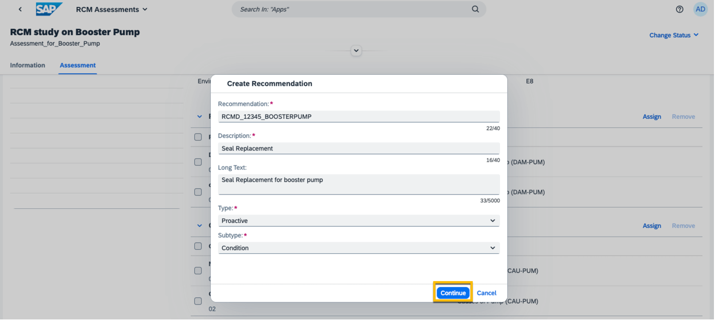 SAP Asset Performance Management – Recommendation Management - ERP Q&A