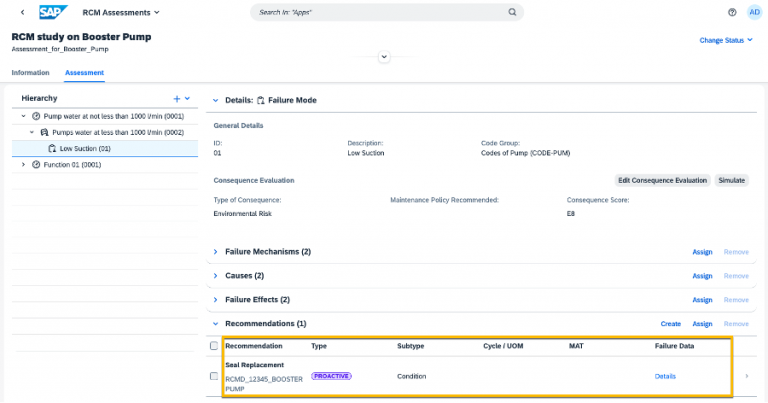 SAP Asset Performance Management – Recommendation Management - ERP Q&A