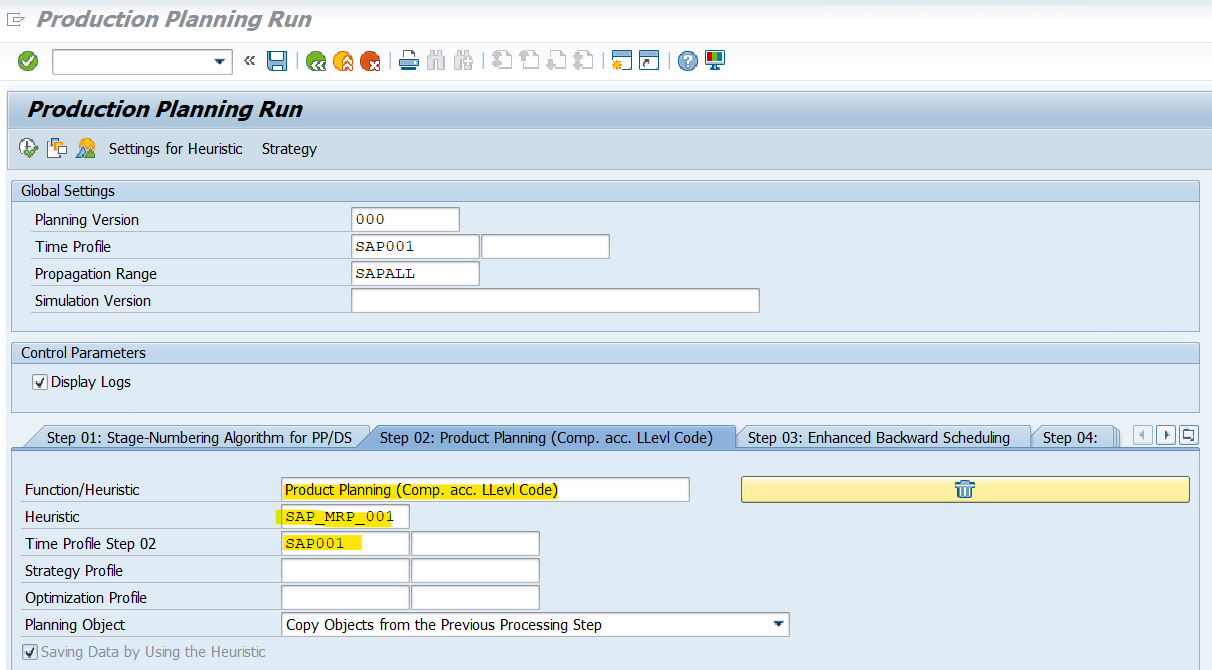 PP/DS Step by Step Guide – Functional PP Process- Detailed scheduling ...