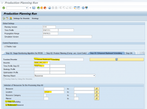 PP/DS Detailed Scheduling: Step-by-Step Functional Guide