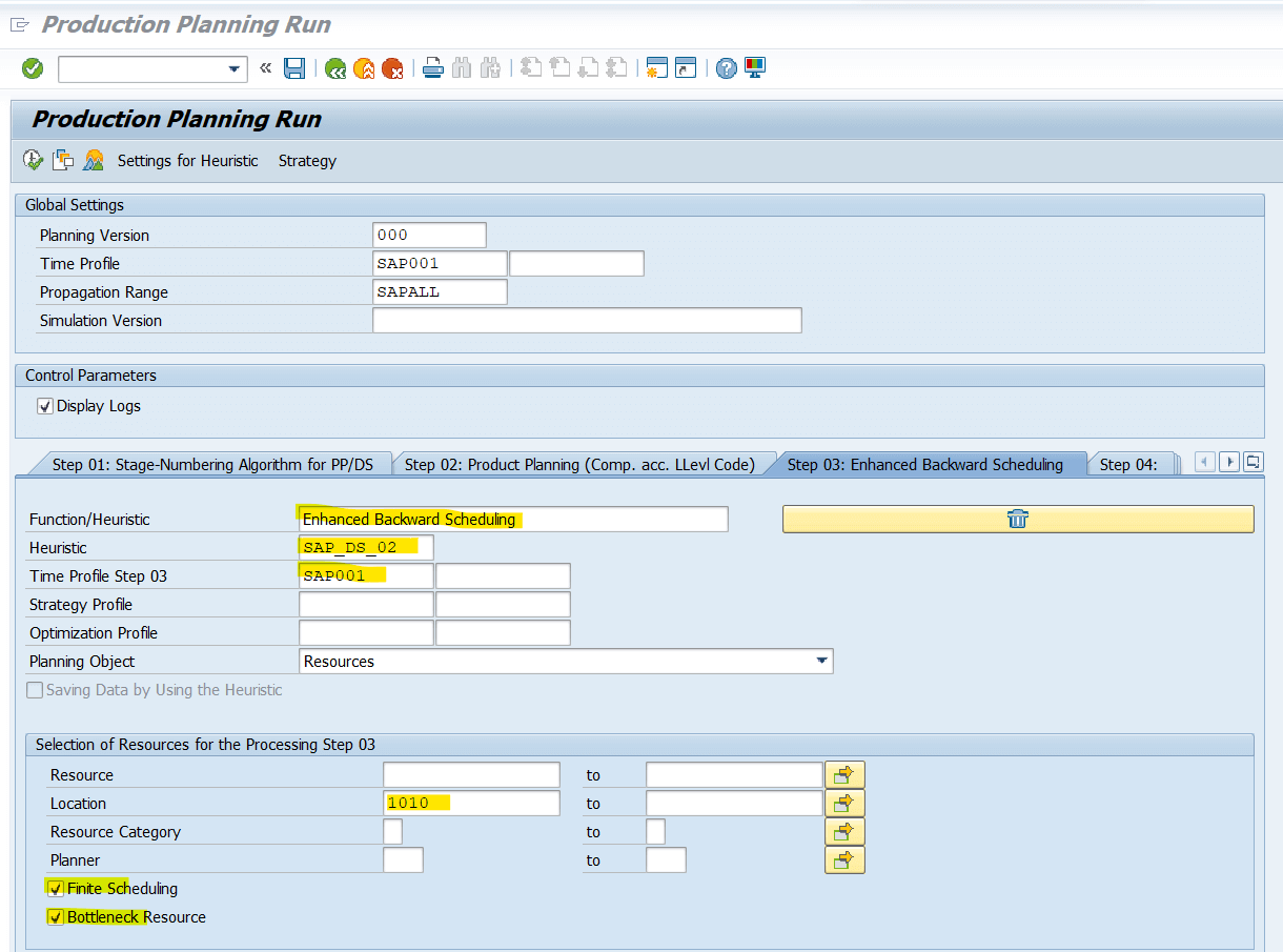 PP/DS Step by Step Guide – Functional PP Process- Detailed scheduling ...