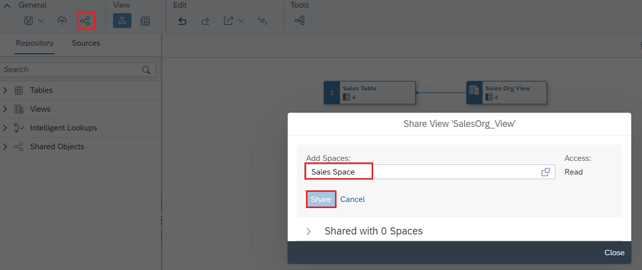 Sap Datasphere Implementing Row Level Security Using Data Access
