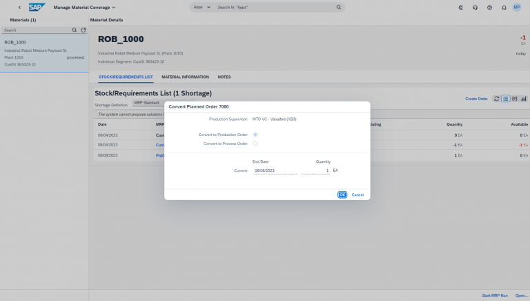 SAP S/4HANA Cloud Make-to-Order (MTO) with Advanced Variant ...