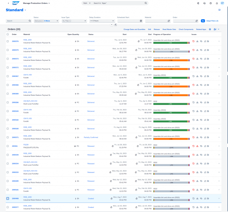 SAP S/4HANA Cloud Make-to-Order (MTO) with Advanced Variant ...
