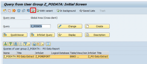 SAP Query