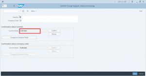 Automatic Payment Blocking When Changing The Bank Details Of The ...