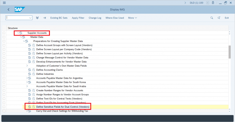 Automatic Payment Blocking When Changing The Bank Details Of The ...