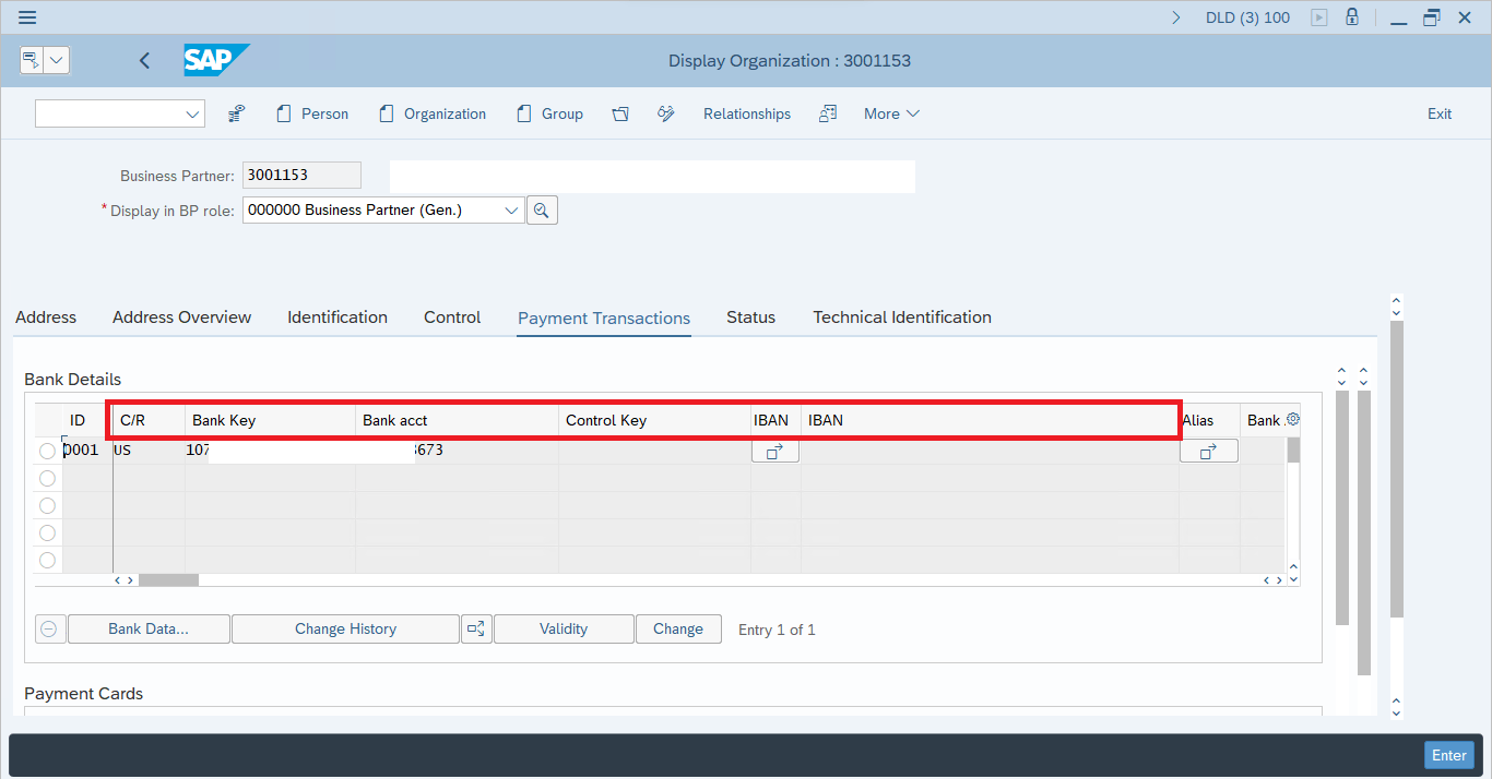 Automatic Payment Blocking When Changing The Bank Details Of The ...