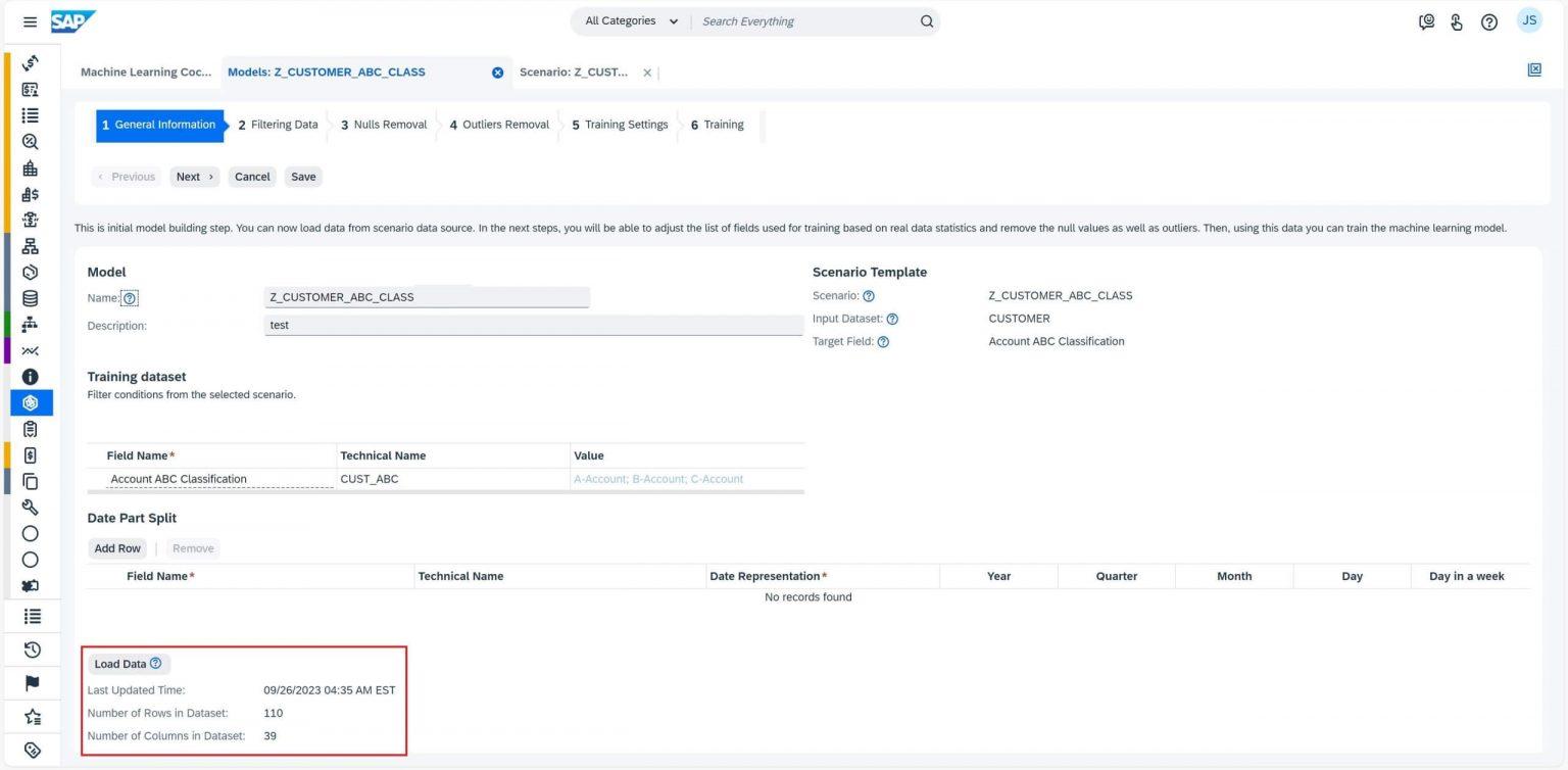Customer ABC Classification Proposal in Machine Learning Cockpit - ERP Q&A