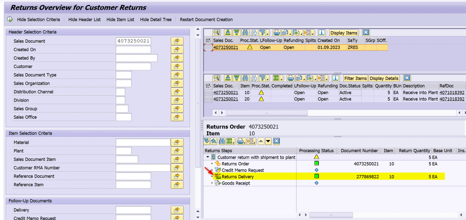 ARM Integration with EWM: Boost SAP Returns Process Efficiency