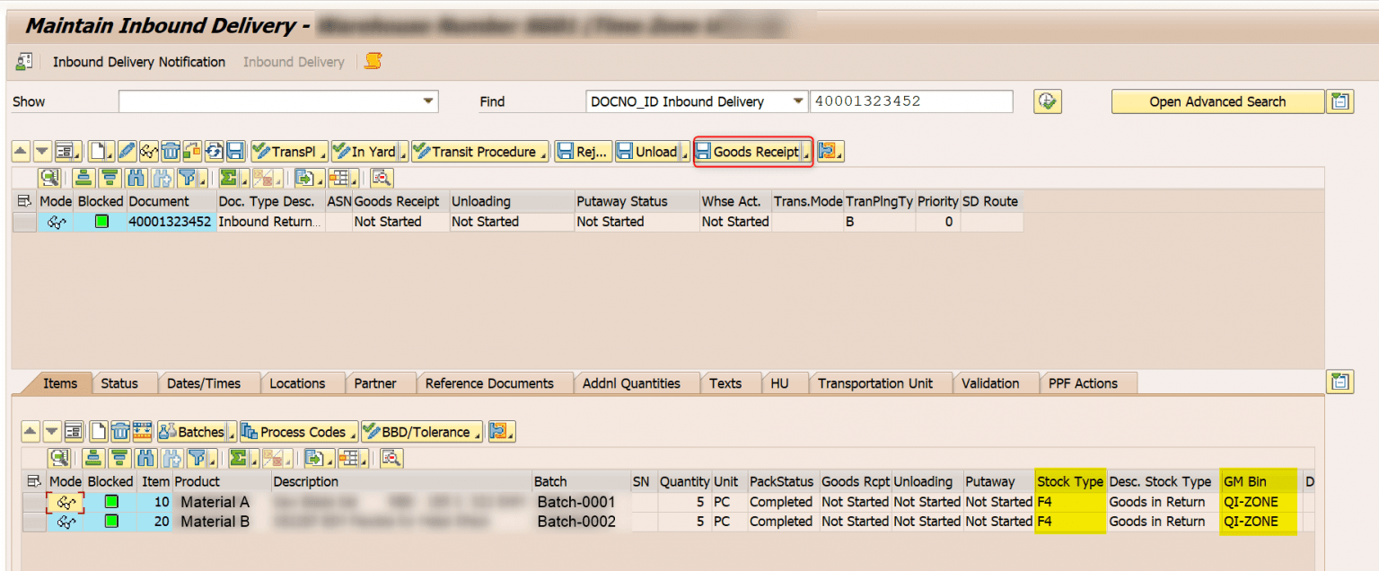 ARM Integration with EWM: Boost SAP Returns Process Efficiency