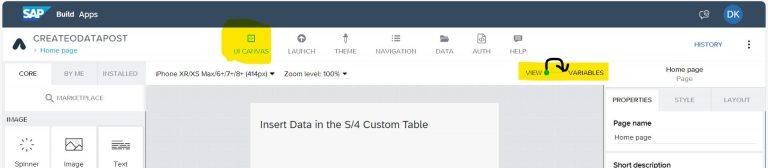 Execute ODATA POST Call in SAP Build Apps - ERP Q&A