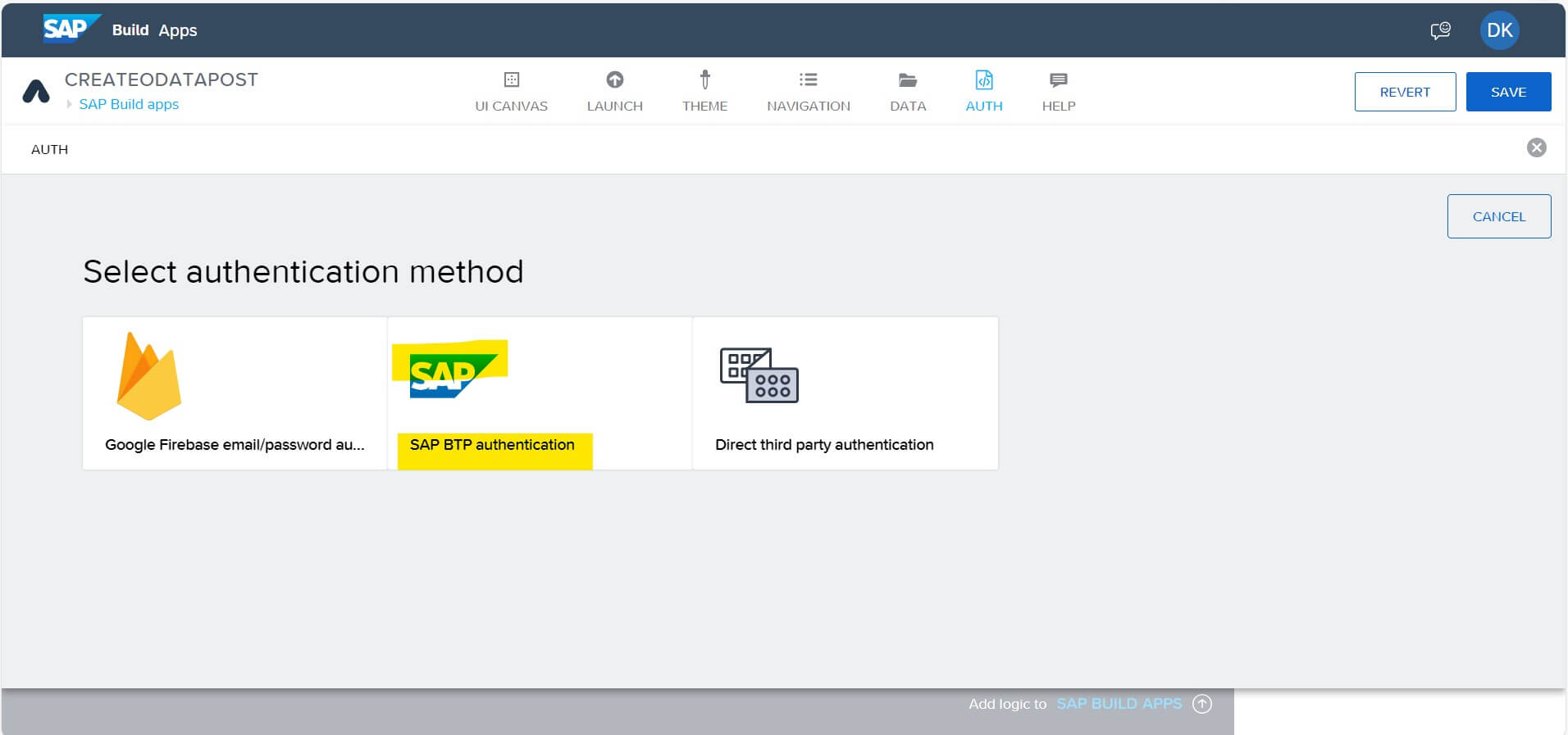 Execute ODATA POST Call in SAP Build Apps - ERP Q&A
