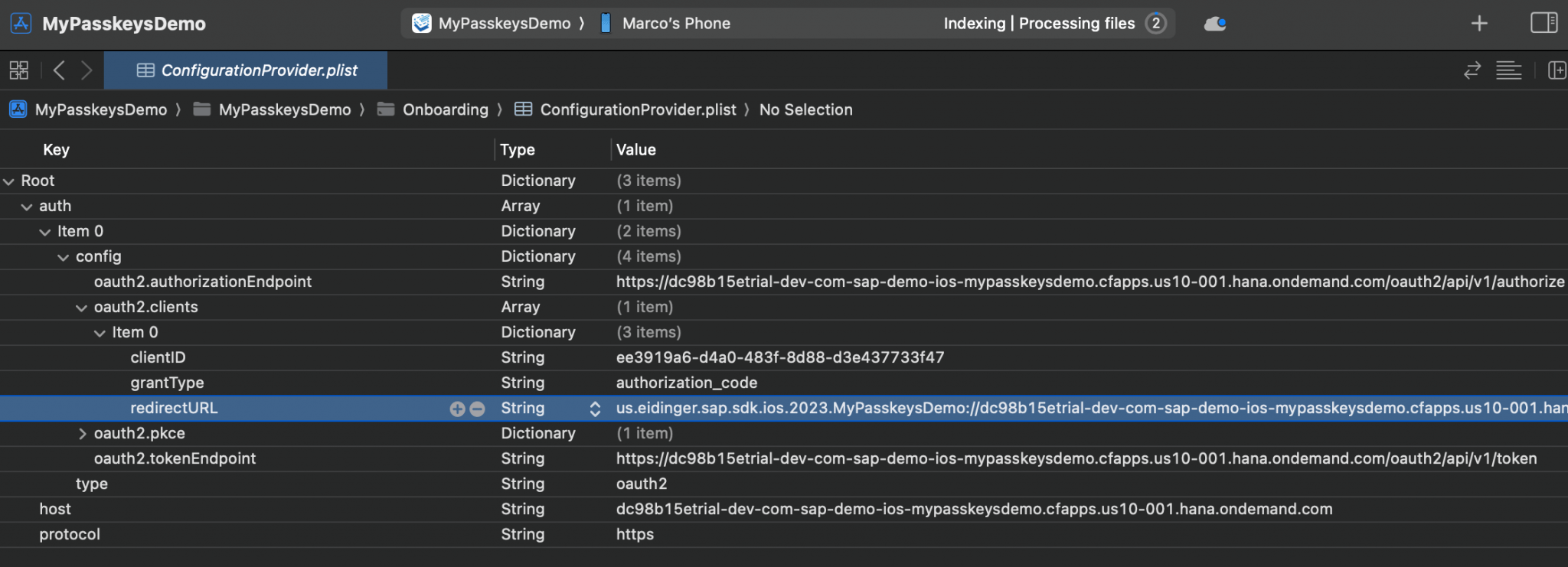 Passwordless Authentication (Passkeys) with SAP BTP SDK for iOS and SAP Cloud Identity Services ...