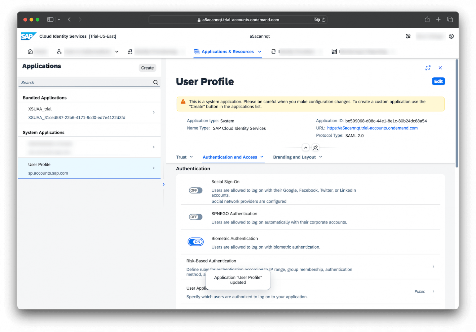 Passwordless Authentication with SAP BTP SDK for iOS and SAP Cloud ...