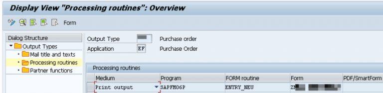 Send Sapscript Form Pdf From Output Type Message To Business Network Erp Qanda
