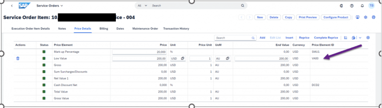 Influence Resource Related Billing through AVC (Advanced Variant ...