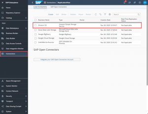 SAP Datasphere Replication Flow from S/4HANA to Amazon S3