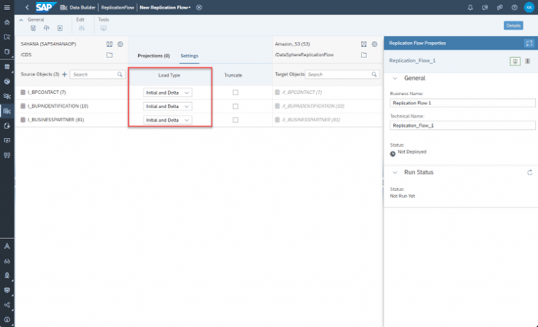 SAP Datasphere Replication Flow from S/4HANA to Amazon S3 - ERP Q&A