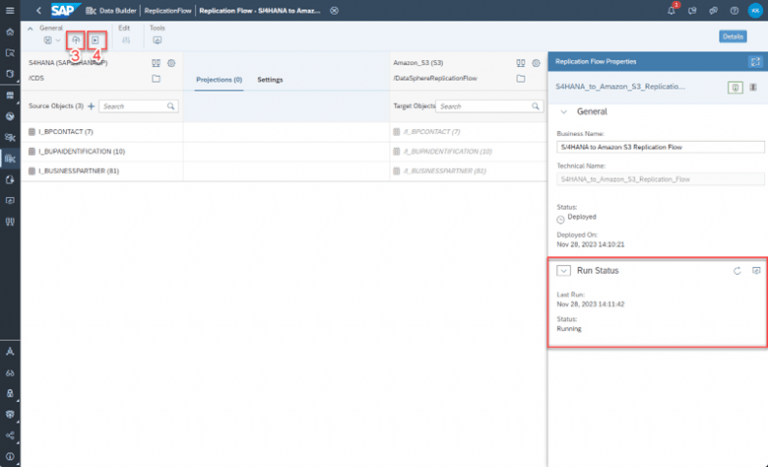 SAP Datasphere Replication Flow from S/4HANA to Amazon S3 - ERP Q&A