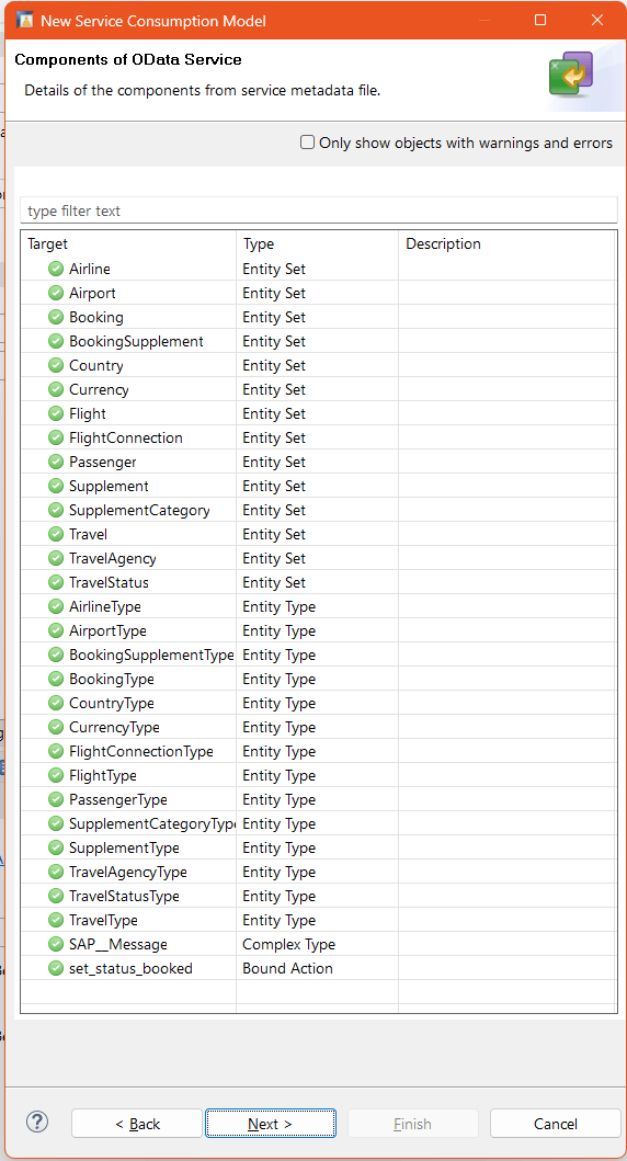 Service Consumption Model 2 for OData Client Proxy