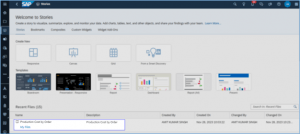 Analytical Queries using SAP Analytics Cloud Career Path