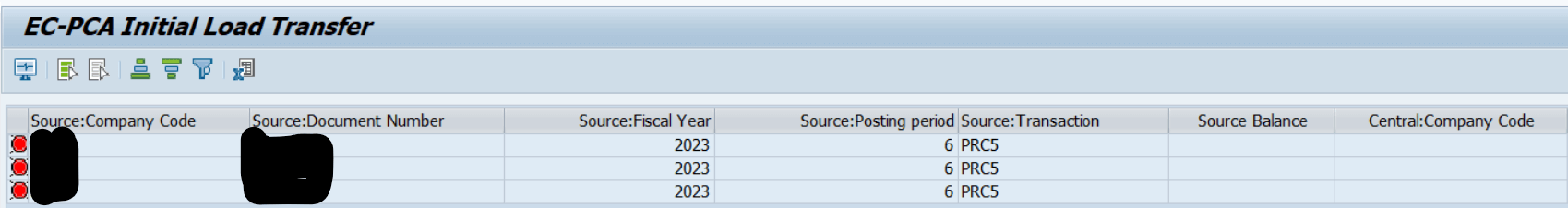 Cental Finance and PCA Postings Replication - ERP Q&A
