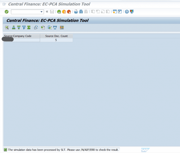 Cental Finance and PCA Postings Replication - ERP Q&A