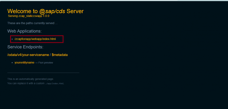 Developing a CAP Application in VSCode using CSV data - ERP Q&A