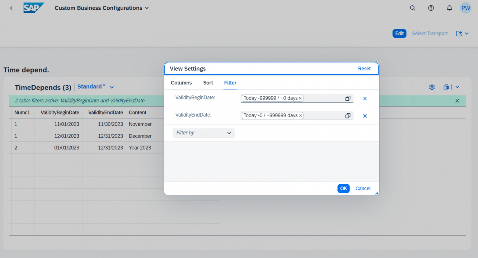 How to create a Fiori Elements App for a Time-Dependent RAP BO