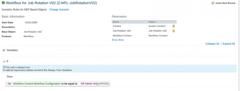 Job Rotation Solution Using MDF and Integration Center