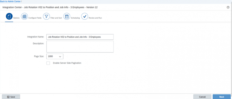 Job Rotation Solution Using MDF and Integration Center