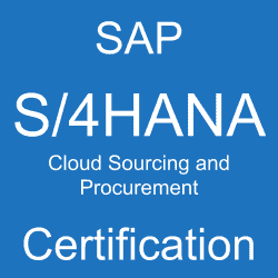 S/4HANA Sourcing Certification Guide: SAP Cert Prep