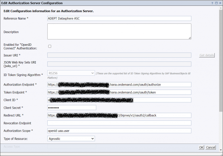 Connect SAP Web Intelligence to SAP Datasphere analytic models using ...