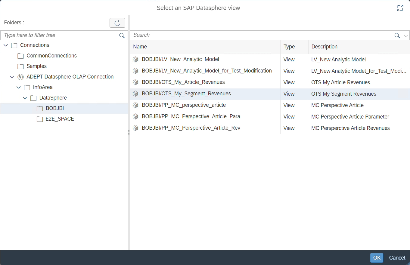 Connect SAP Web Intelligence to SAP Datasphere analytic models using OAuth 2.0 - ERP Q&A
