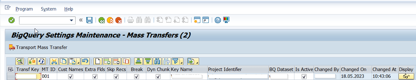 Data Transfer to GBQ From S/4HANA Private Cloud