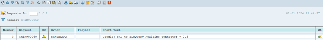Data Transfer to GBQ From S/4HANA Private Cloud