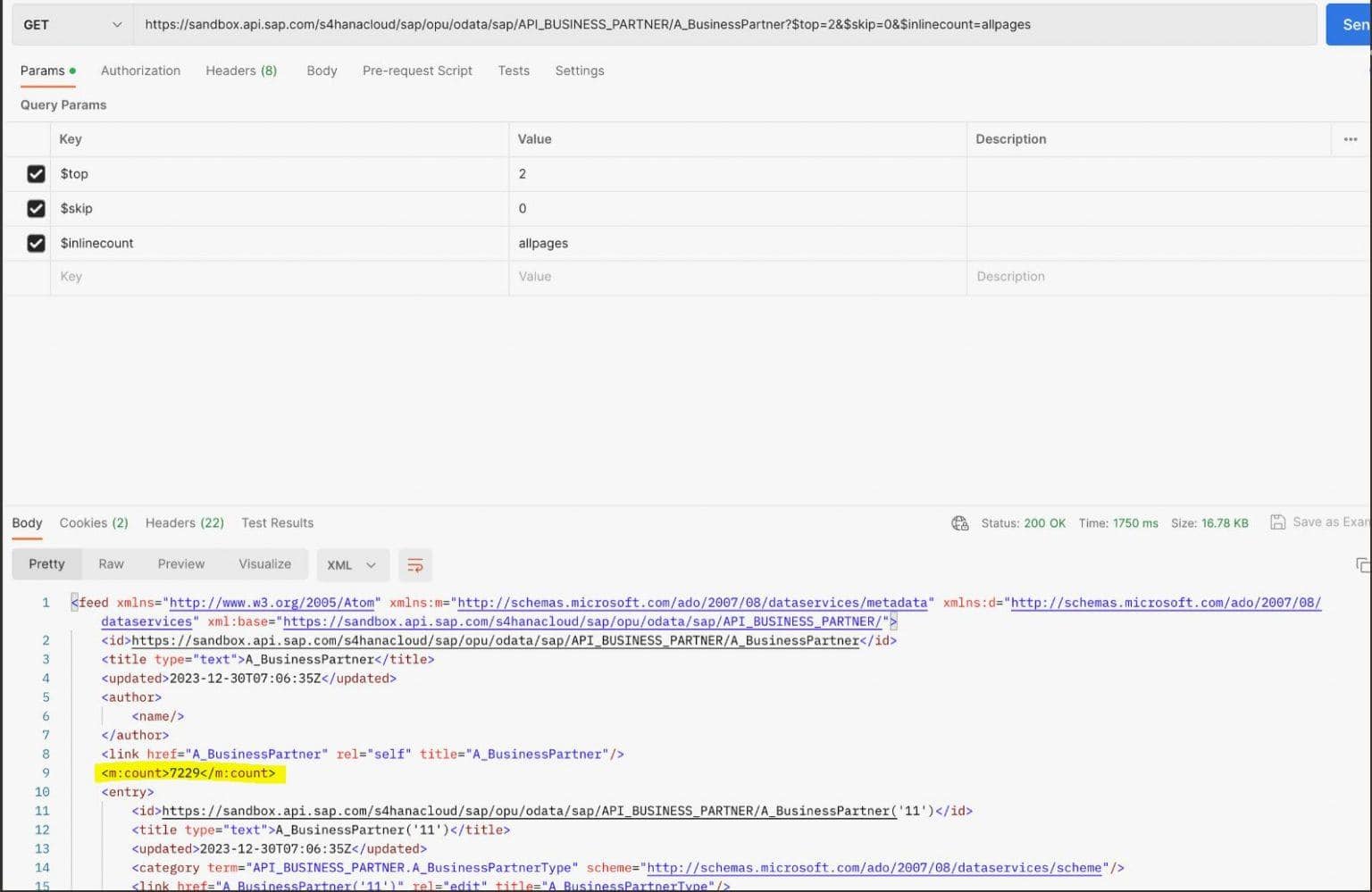 Fetch Data In Chunks Using Pagination From S4 Hana Clouds Odata Api