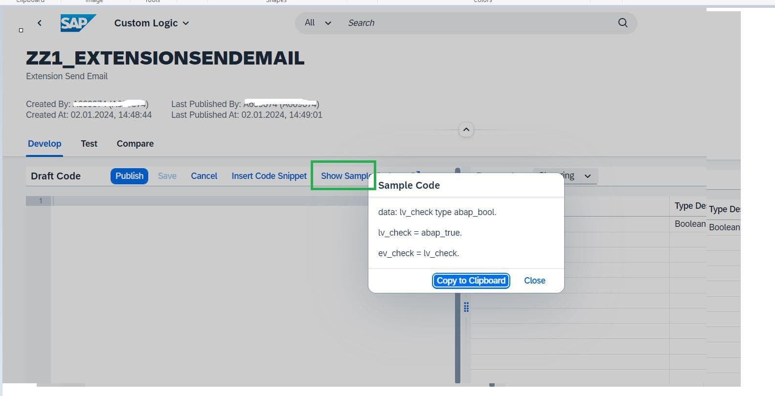 S/4Hana 2023 – Key User Extensibility – Custom Logic App – Keep the ... S/4Hana 2023 – Key User Extensibility – Custom Logic App – Keep the ...
