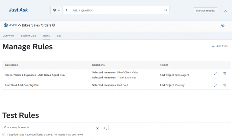 Initial Release of SAP Analytics Cloud Just Ask