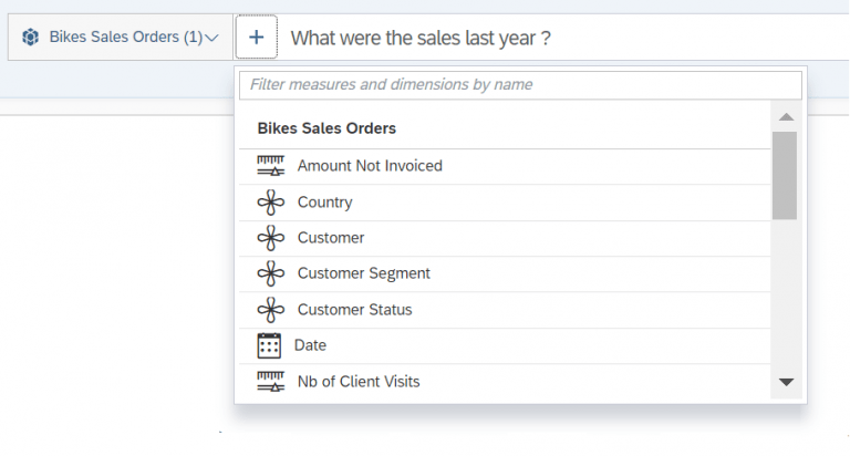 Initial Release of SAP Analytics Cloud Just Ask