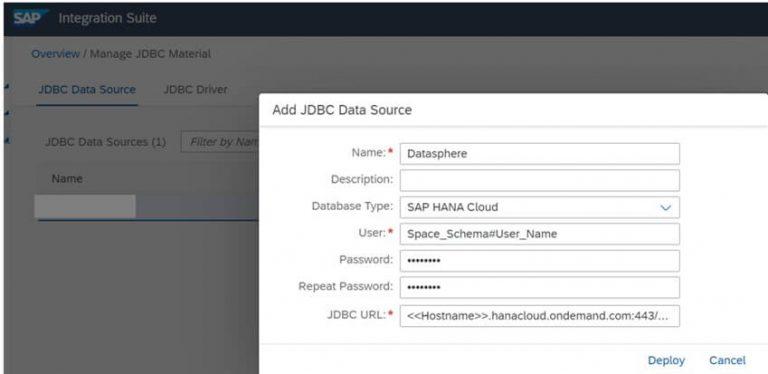Integration of SAP CI(BTP IS) with Datasphere