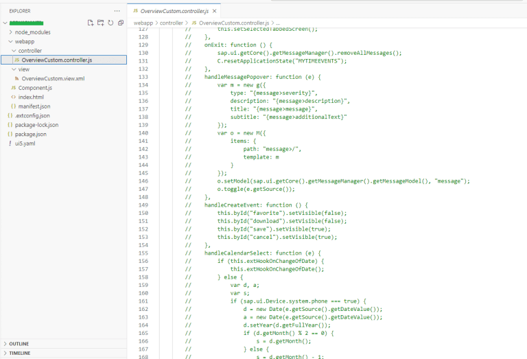 Fiori Adoptation Project for Extending Standard Fiori Application for ...
