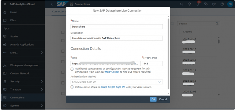 SAP Datasphere Connectivity With S/4 HANA System & SAP Analytics Cloud ...