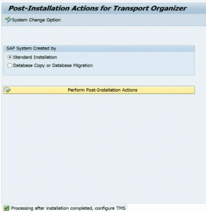 STMS Reconfiguration for SAP System after Refresh - ERP Q&A