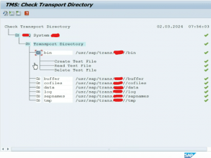 STMS Reconfiguration for SAP System after Refresh