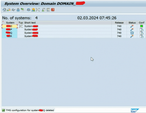 STMS Reconfiguration for SAP System after Refresh - ERP Q&A