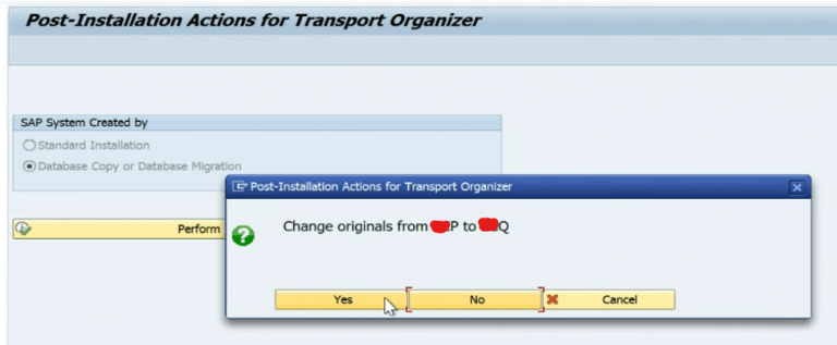 STMS Reconfiguration for SAP System after Refresh - ERP Q&A